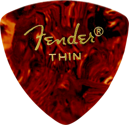 Classic Celluloid Picks, 346 Shape - 12 Pack – Fender